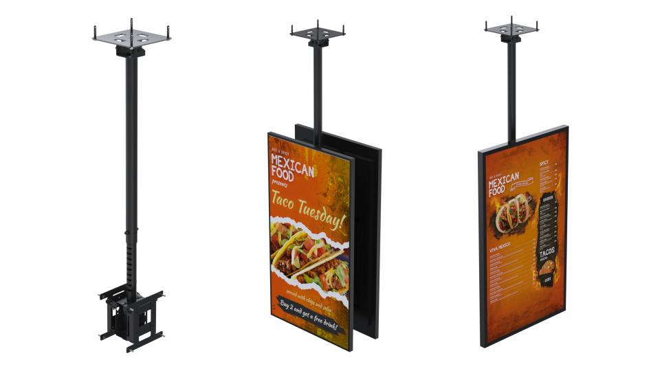 SpacePole digital signage
